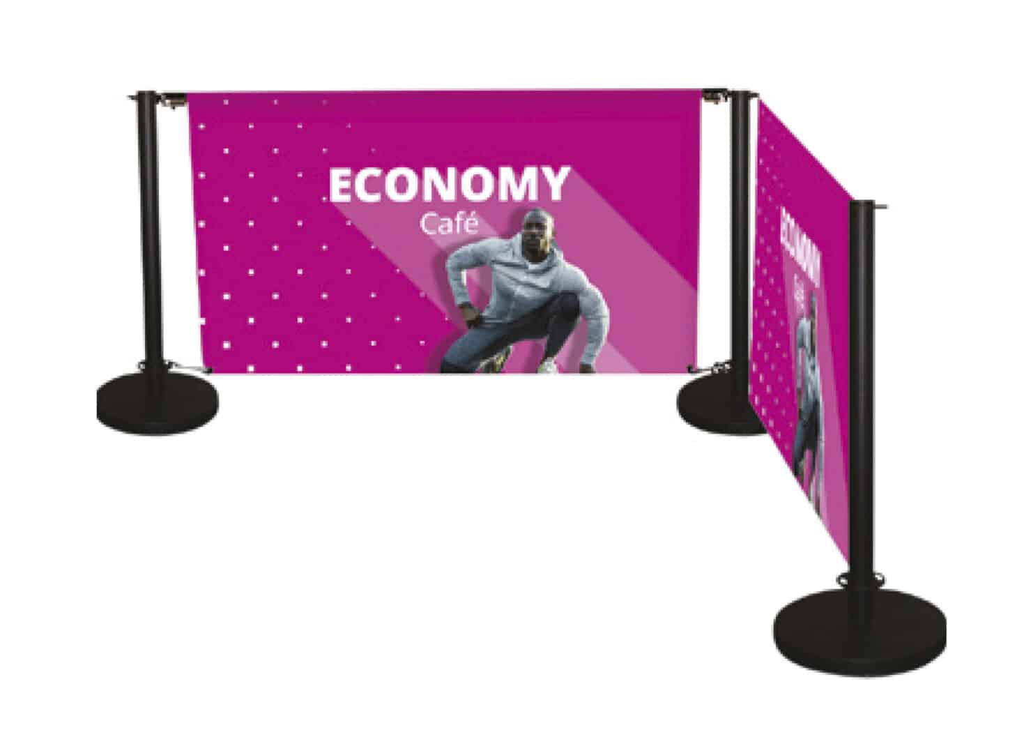 Barrier Black Steel | John E Wright Print